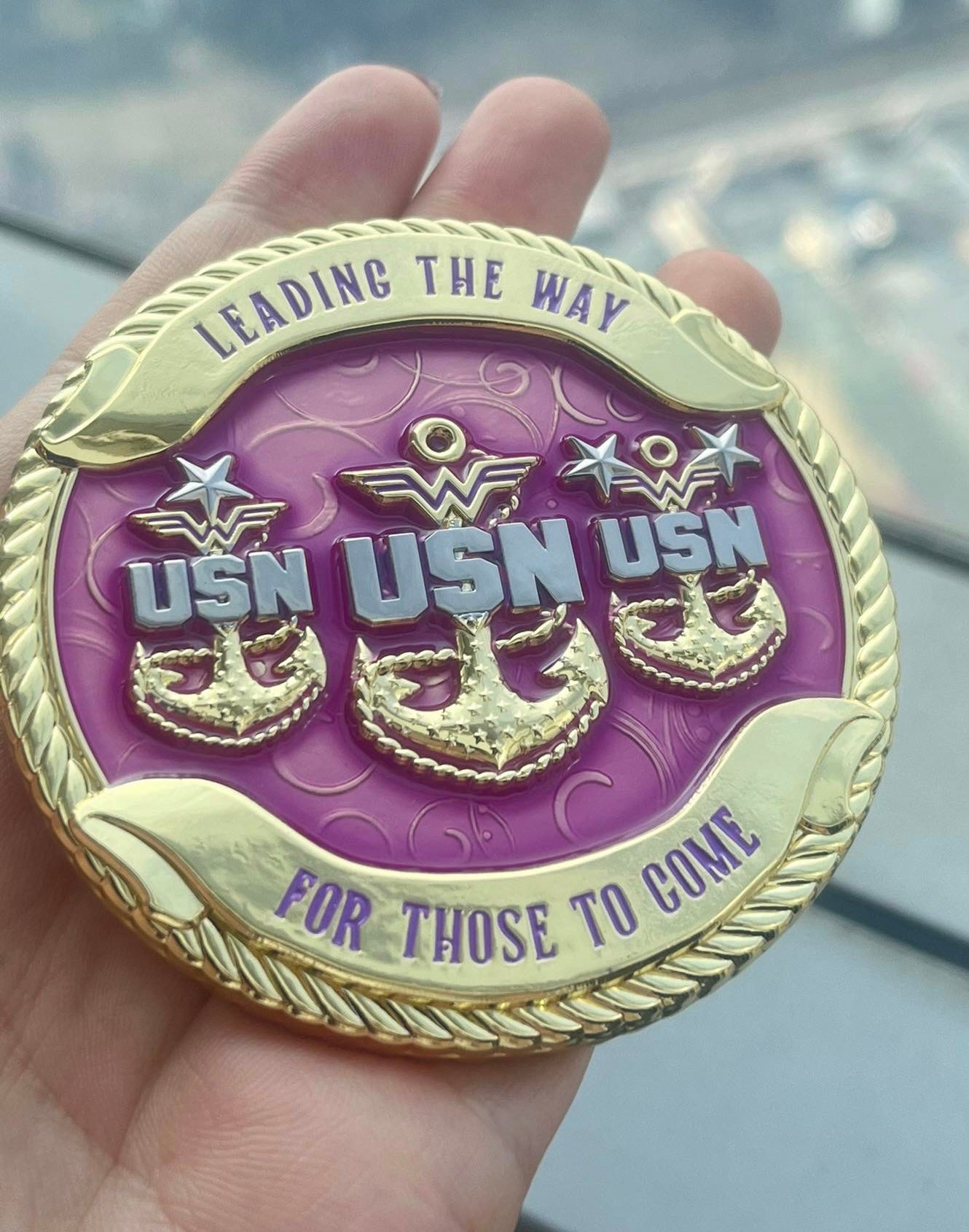 WW Trifecta Anchor Challenge Coin – House Of Anchors